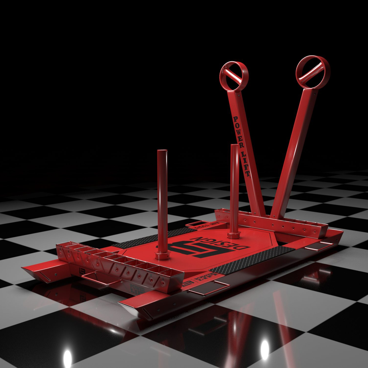 LB Design Sled | Power Lift