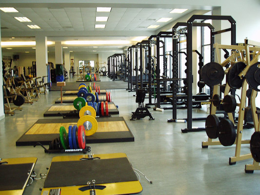 University of Colorado Weight Room Installation | Power Lift