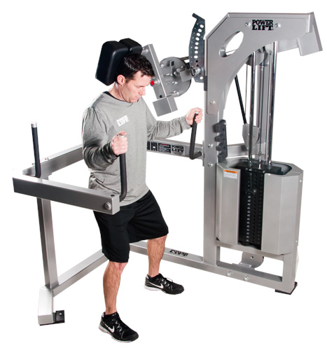 Pro Select Standing 4-Way Neck Machine | Power Lift