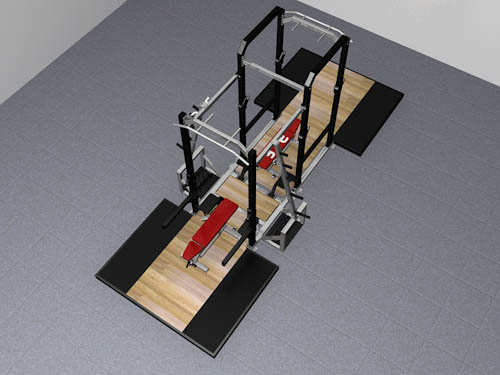 Pro Series 6 Post Power Rack | Power Lift