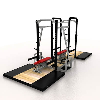 Pro Series 6 Post Power Rack | Power Lift