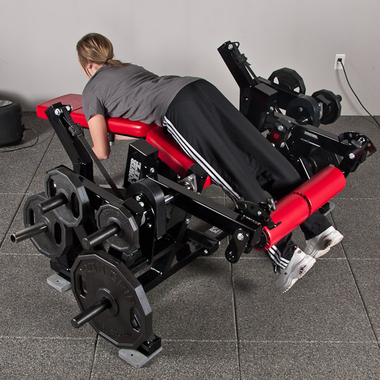 Uni-Lateral Prone Leg Curl | Power Lift