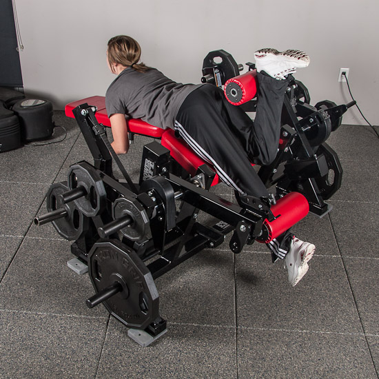 Uni-Lateral Prone Leg Curl | Power Lift