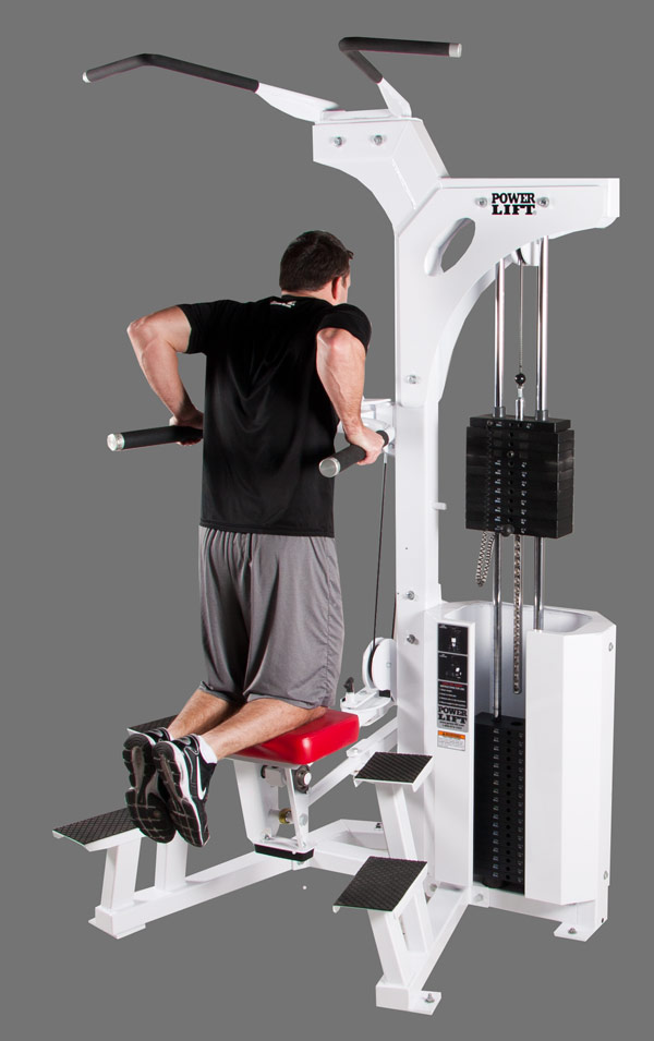 Pro Select Assisted Chin Up or Chin Dip Machine | Power Lift