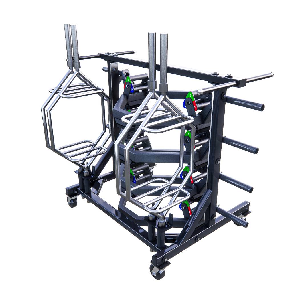 Deadlift/Trap Bar Storage Cart | Power Lift